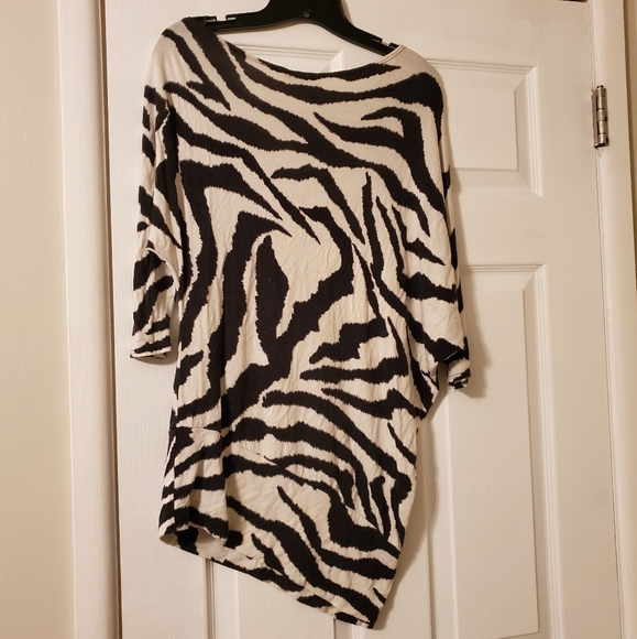 Body Central | Tops | Body Central Zebra Off Shoulder Top | Poshmark